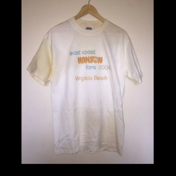 Hanes | Tops | Qty Of 3 20304 Hanson Band East Coast Tshirts | Poshmark